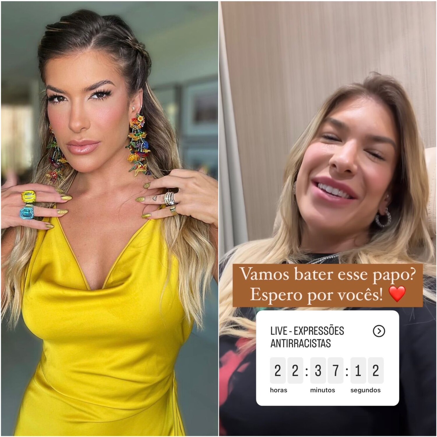 Lore Improta promove live para falar sobre expressões antirracistas ...