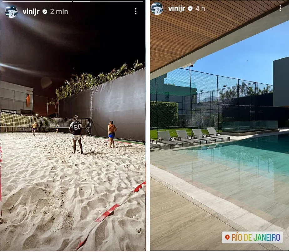 Vini Jr. estreia novas áreas em sua mansão luxuosa no RJ | Portal Massa