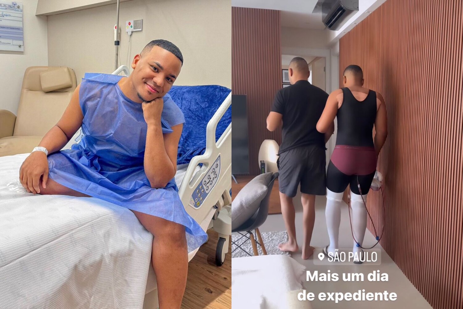 Trincado! Alesson compartilha com seguidores que aderiu a lipo lap ...