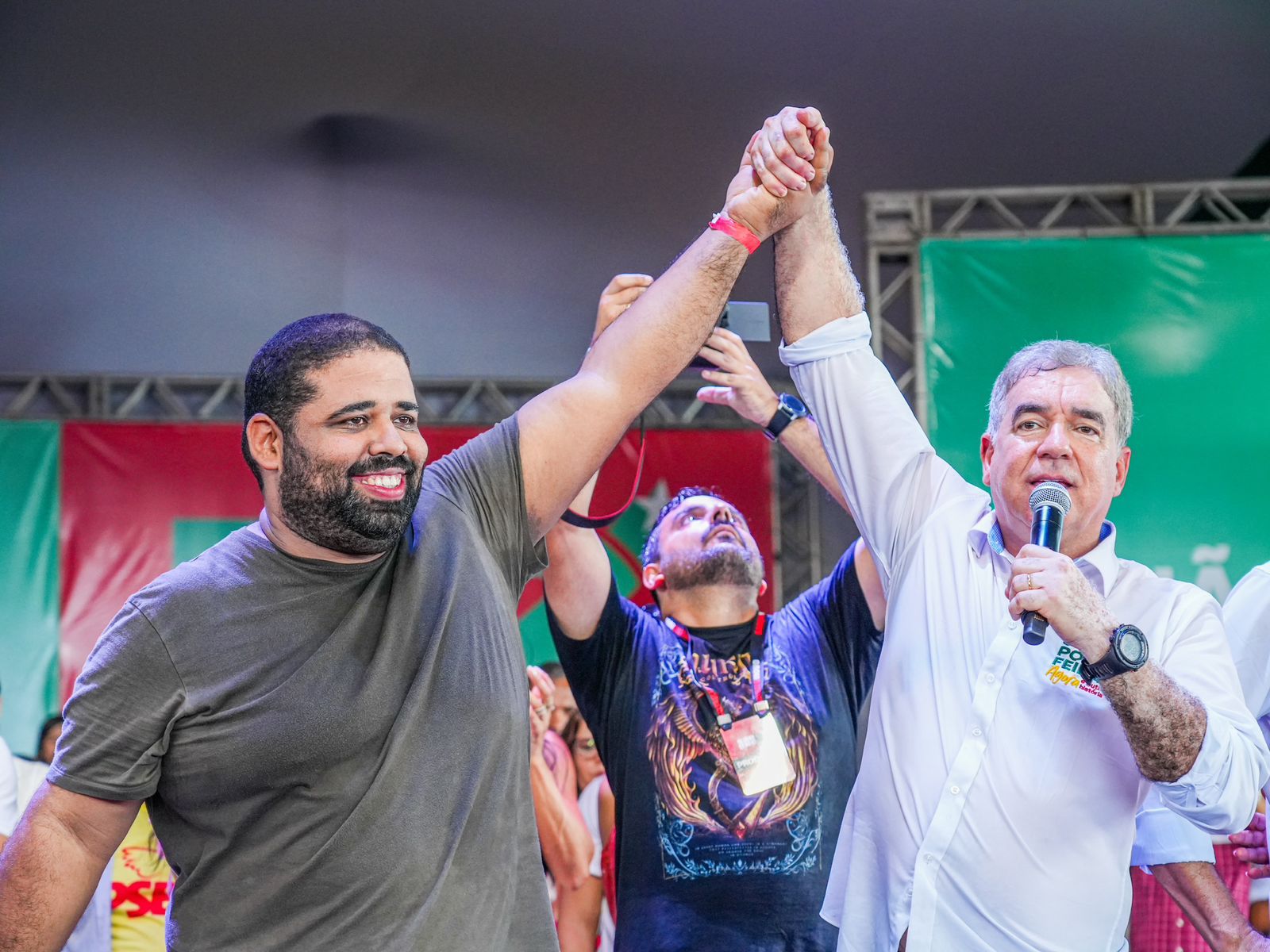 Felipe Freitas destaca apoio a Zé Neto em Feira de Santana | Portal Massa