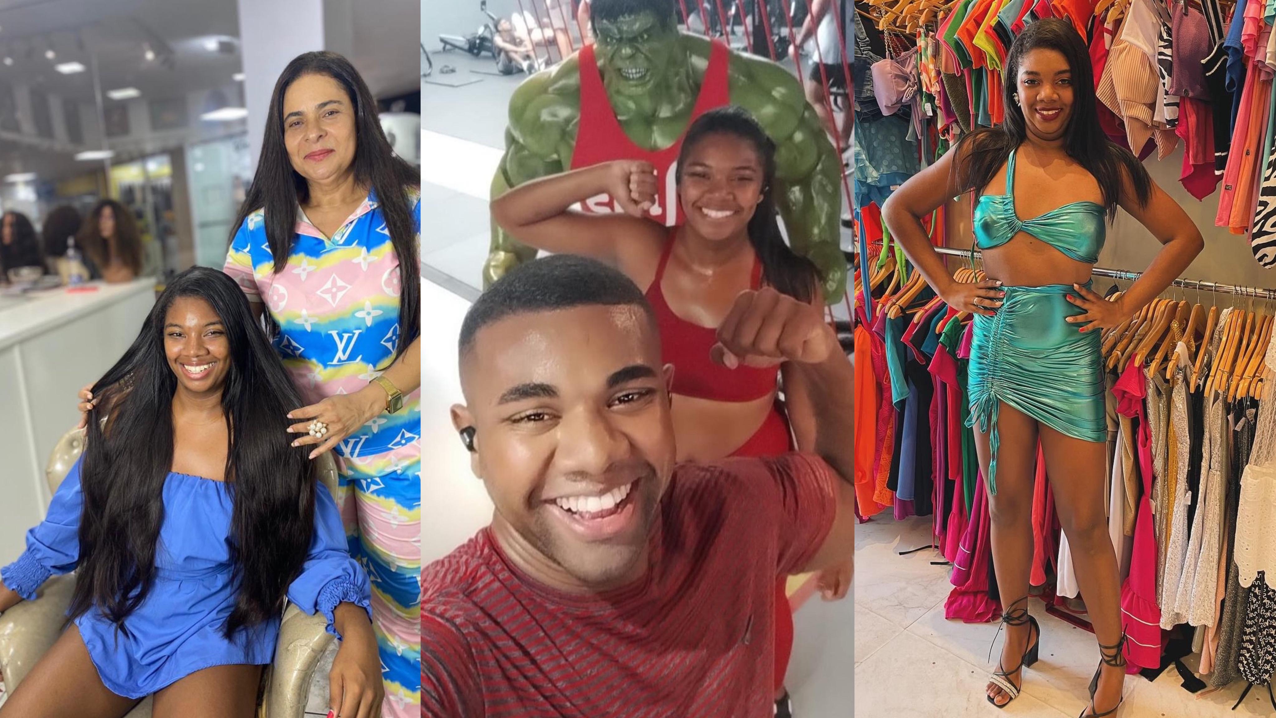 Irmã de Davi vira influencer e faz 'publi' nas redes sociais; confira ... Irmã de Davi vira influencer e faz 'publi' nas redes sociais; confira ...