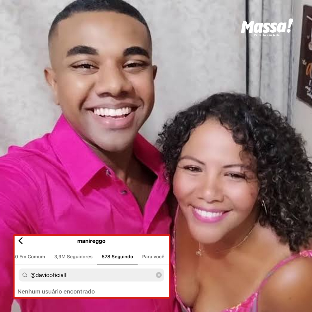 Novo capítulo: Mani Rego dá 'unfollow' em Davi Brito no Instagram ...