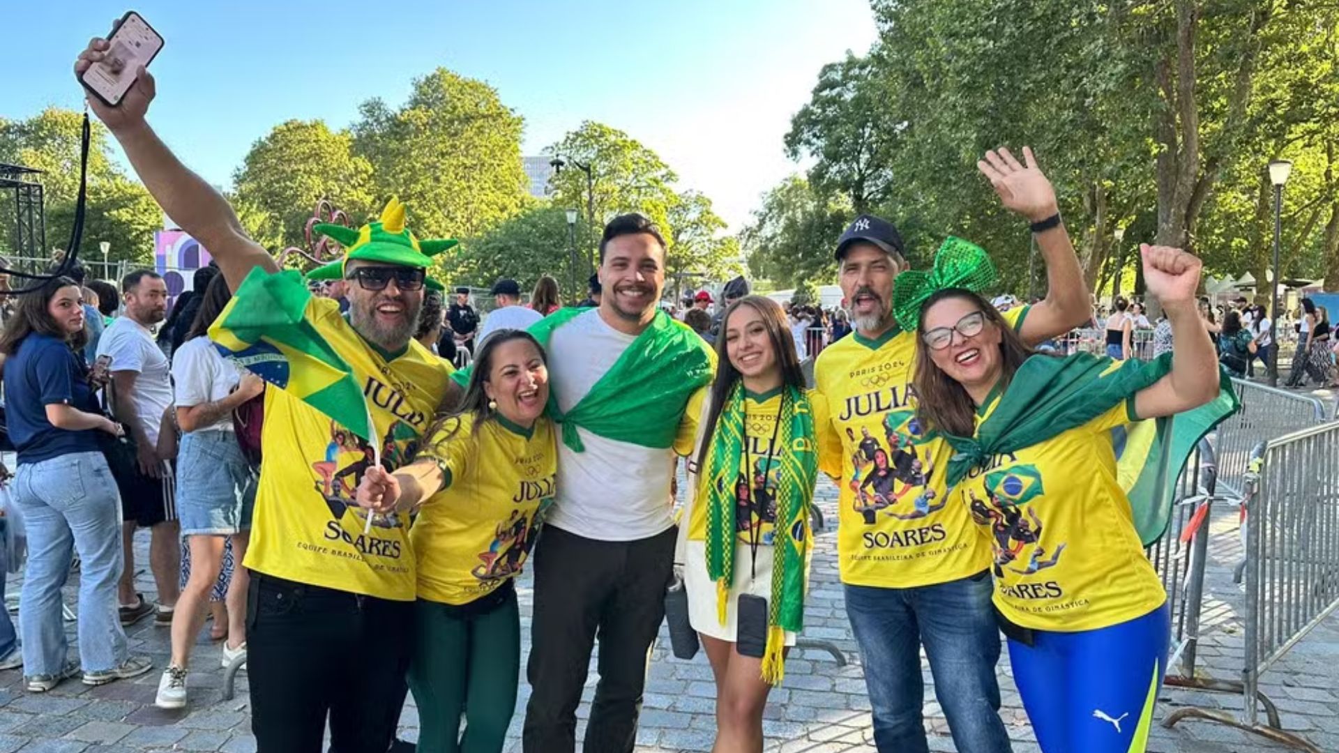 Ex-BBB faz boa ação e 'salva' a família da ginasta Julia Soares ...