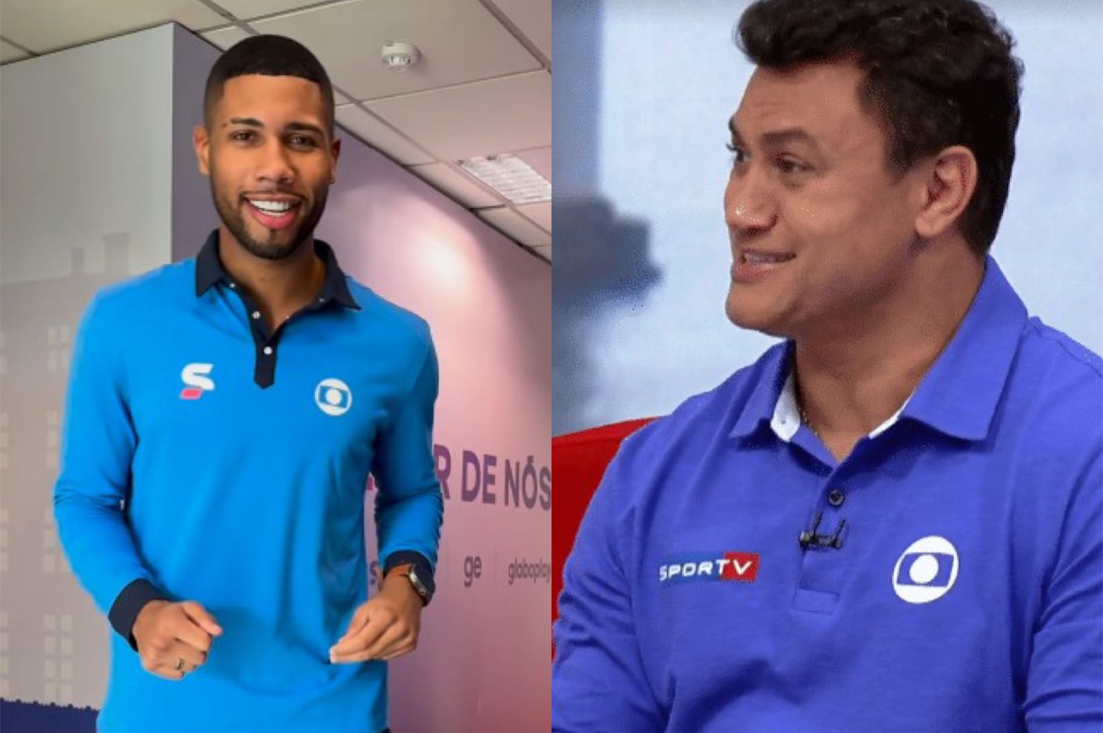 Hebert e Popó travam Ba-Vi olímpico durante luta de Abner; assista ...