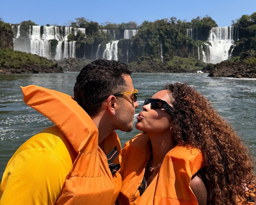 Sthe e Kevi descem as Cataratas do Iguaçu: "Minha primeira aventura ...