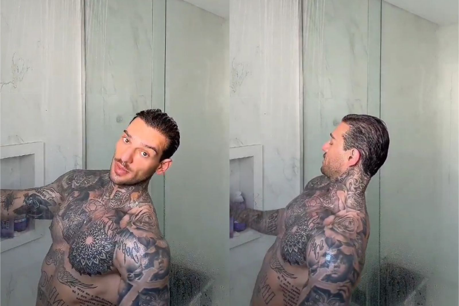 Vídeo: Lucas Lucco se descuida e deixa vazar parte íntima | Portal Massa