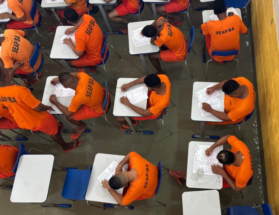 Reeducandos de presídios baianos brocam no Enem PPL | Portal Massa