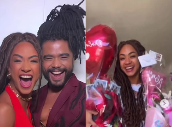 Dioline vive? Aline recebe presentes de fãs do casal com Diogo | Portal ...
