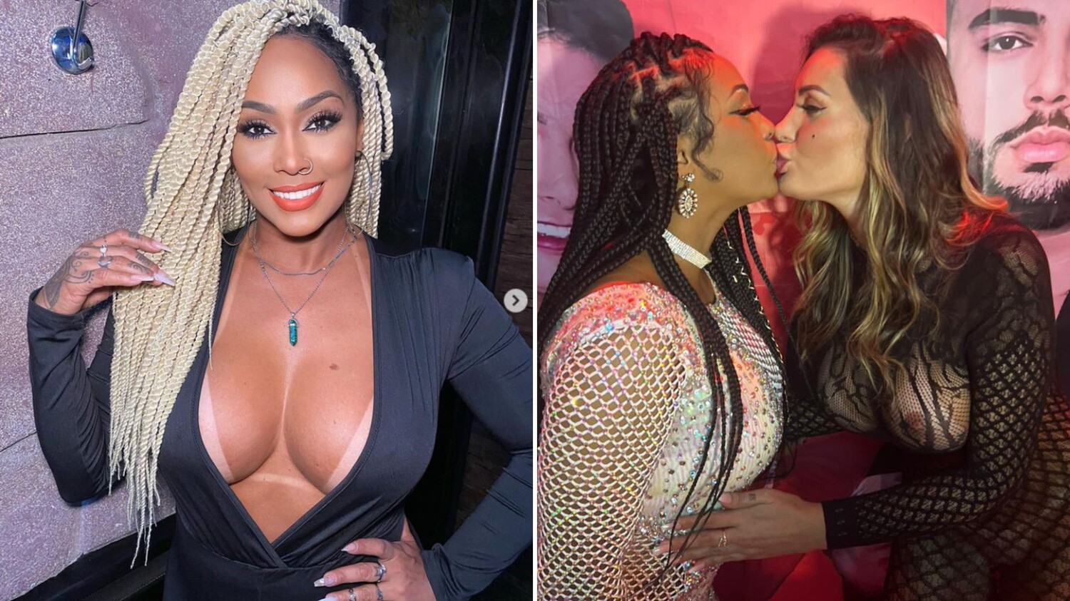Rosiane Pinheiro surpreende web ao beijar Andressa Urach | Portal Massa Rosiane Pinheiro surpreende web ao beijar Andressa Urach | Portal Massa